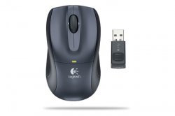 Miš LOGITECH V450 laser cordless mouse for notebooks black USB, 931642-0914