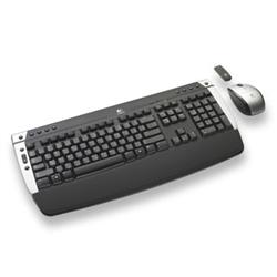 Bežična tastatura LOGITECH Desktop Pro 2400 OEM, crne boje, USB, US, 967744-0100