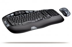 Tastatura LOGITECH Wave Desktop YU, USB, crne boje, 920-000289