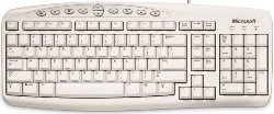 Tastatura MICROSOFT žičana bele boje FPP, ZG6-00031