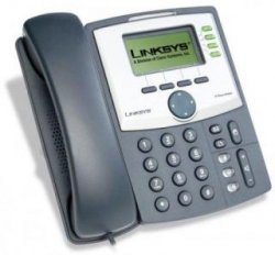 Jednolinijski IP telefon LINKSYS BY CISCO SPA921 sa displejem i 1 ethernet portom, SPA921-EU