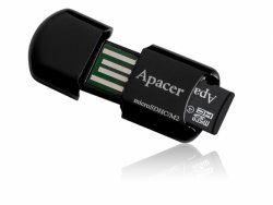 Čitač kartica APACER MicroSDHC/M2, APAS130B-S