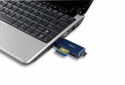 USB čitač kartica APACER MegaSteno AM401 plave boje, APAM401U-S