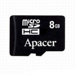 Memorijska kartica APACER MicroSDHC class 4 8GB Retail, AP8GMCSH4-R