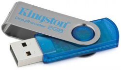 USB memorija Kingston DataTraveler 101, 2GB, cyan boje, DT101C/2GB