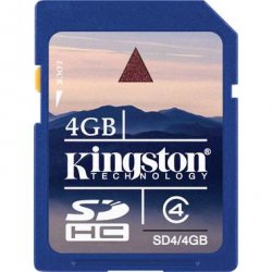 Memorijska kartica Kingston 4GB SDHC