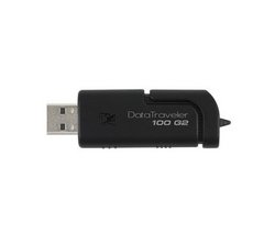 USB memorija Kingston 4GB USB 2.0 Hi-Speed DataTraveler 100 G2, crne boje
