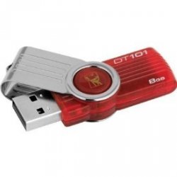 USB memorija Kingston USB 8GB DataTraveler 101 Gen 2, crvene boje