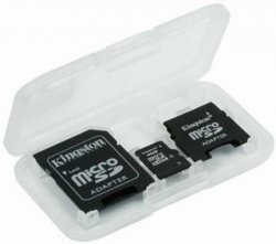 Memorijska kartica Kingston 8GB microSDHC Class 4 sa dva adaptera