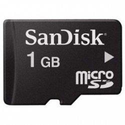 Micro SD memorijska kartica, SanDisk SD 1GB Micro, bez adaptera, SD 66356