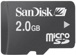 Micro SD memorijska kartica SanDisk Micro SD 2GB, 66357