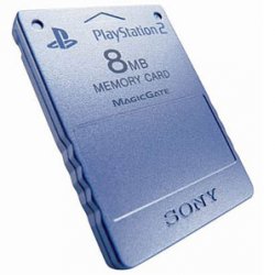 Memorijska kartica za Sony PS2, 8MB, plave boje, PS2-9208303