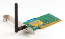 Wireless mrežna kartica GIGABYTE LAN PCI Adapter GN-WP01GT 108Mbps, GNWP01GT0R-00-3
