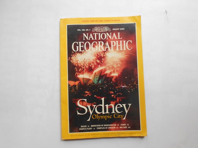 National geographic aug 2000.  Sidnej, Sydney