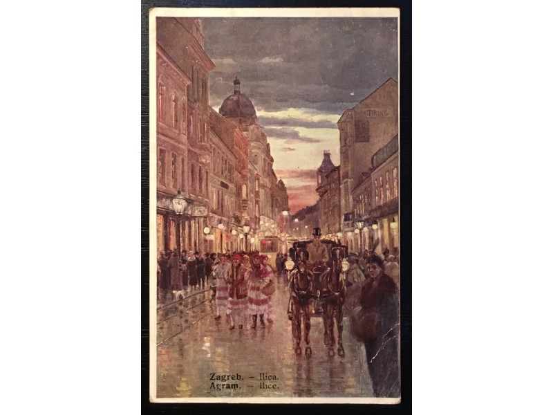 razglednica Zagreb Hrvatska KSHS (3385.)