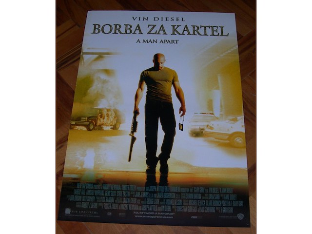 Borba za kartel (Vin Diesel) - filmski plakat