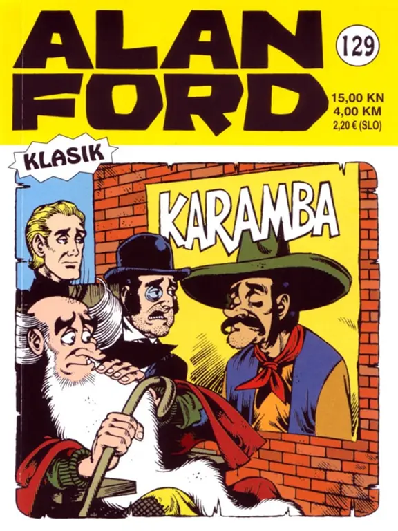 Strip agent Alan Ford 129 - Karamba