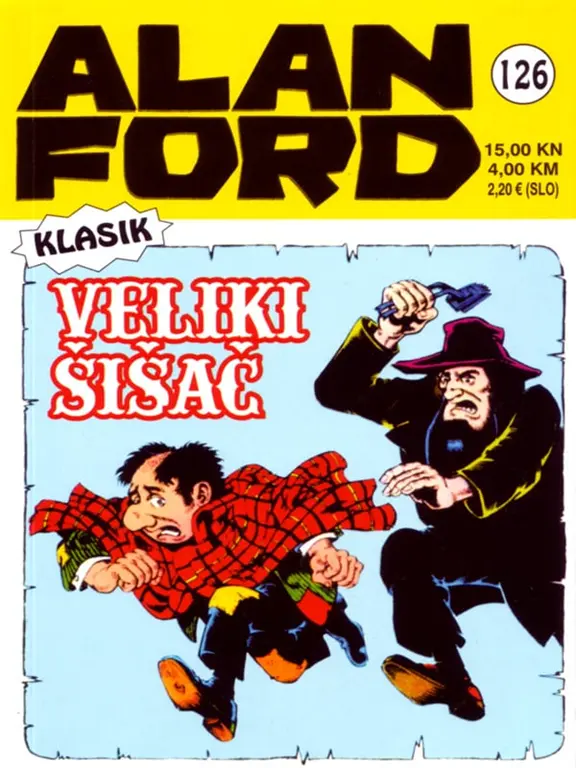 Strip agent Alan Ford 126 - Veliki šišač