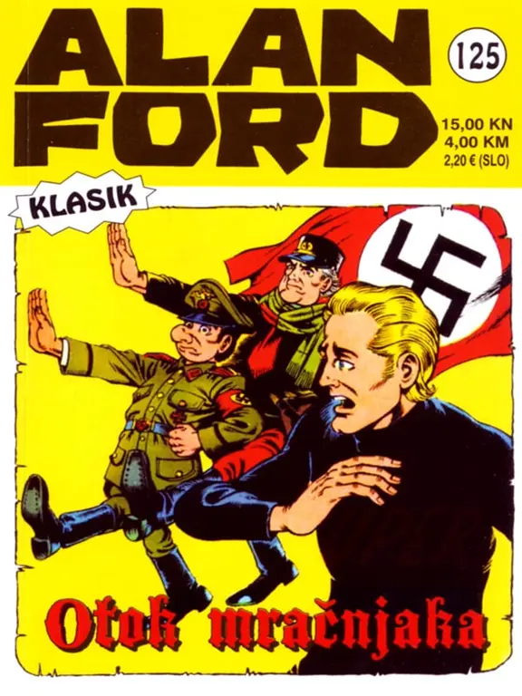 Strip agent Alan Ford 125 - Otok mračnjaka