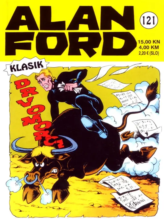 Strip agent Alan Ford 121 - Drvomorci