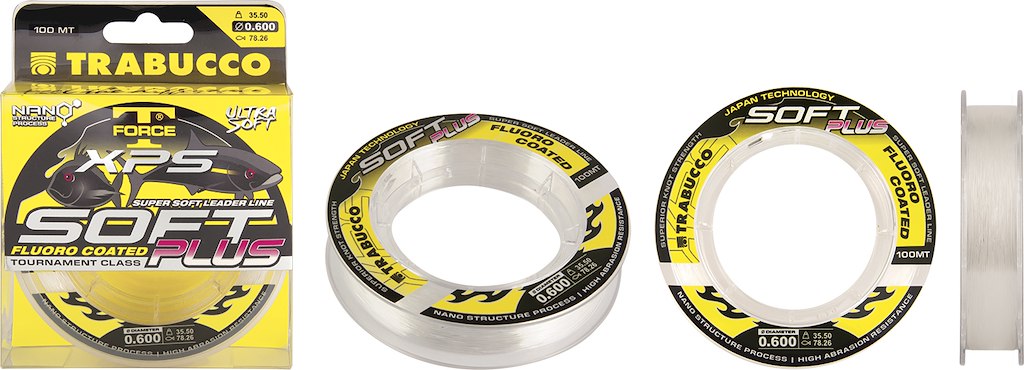 Trabucco XPS Soft Plus Leader 0.30mm 100m