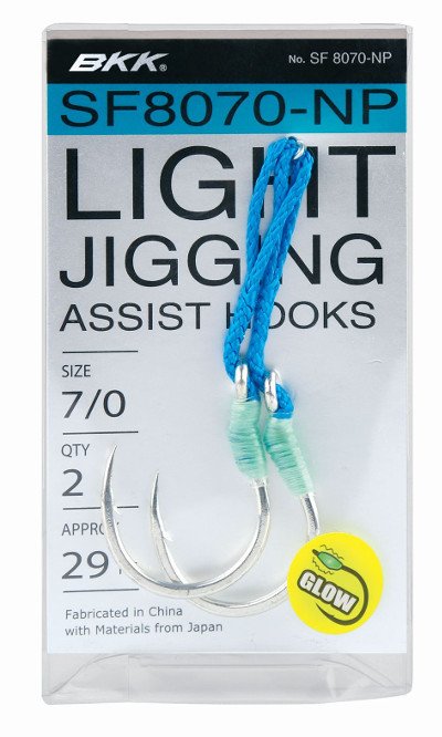 BKK Light Jigging Assist Hook #11/0 SF 8070-NP
