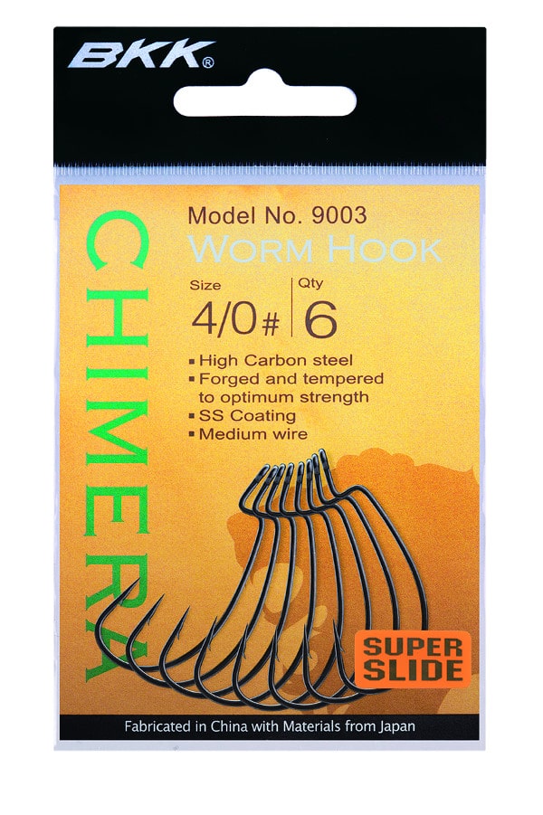 BKK Chimera Worm Hook #2/0 9003-CD