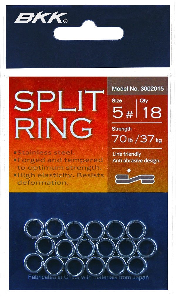 BKK Split Ring #8 68kg 3002110