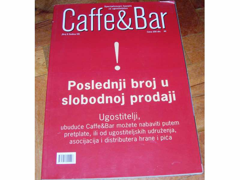 Caffe &;; Bar br. 6 / VIII