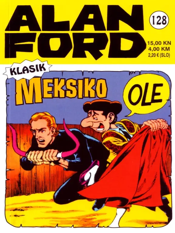 Strip agent Alan Ford 128 - Meksiko ole