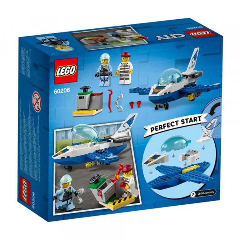 Lego Lego kocke - City sky police jet patrol (LE60206)