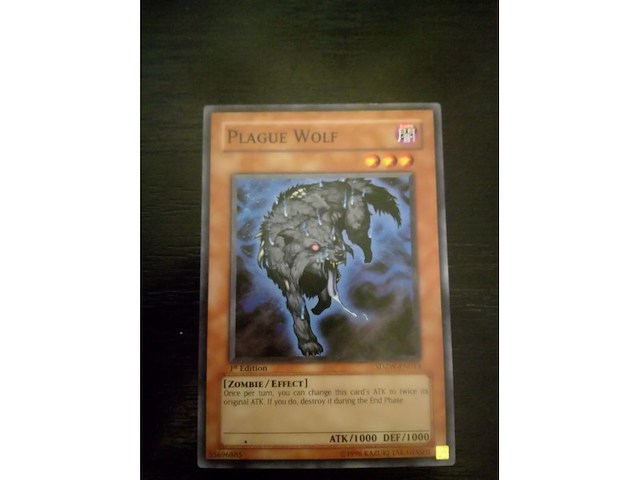 Yu-GI-OH!-Plague Wolf