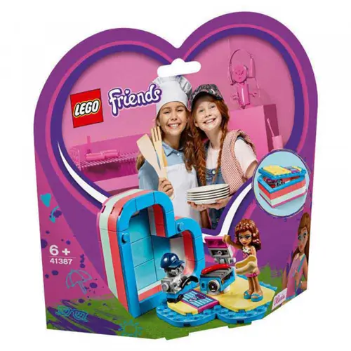 Lego kocke - Friends Olivias Summer heart box (LE41387)