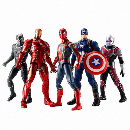 Marvelove Akcione Figure - Hulk, Spiderman, Ironman.