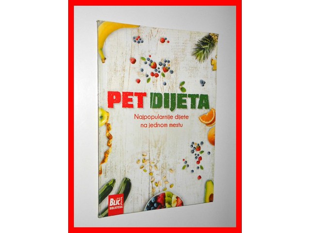 Pet dijeta