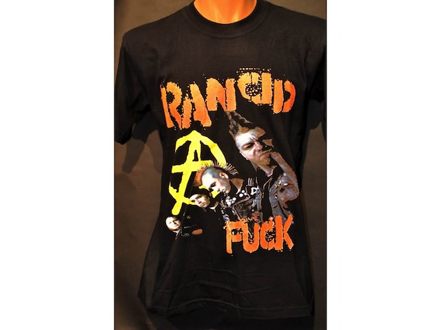 Majica Rancid crna u M ili S velicini Punk rock band