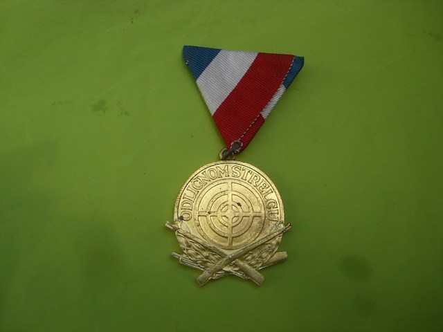 Medalja odlicnim strelcu