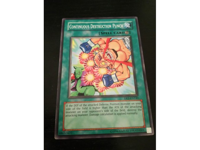 Yu-GI-OH!-Continuous Destruction Punch