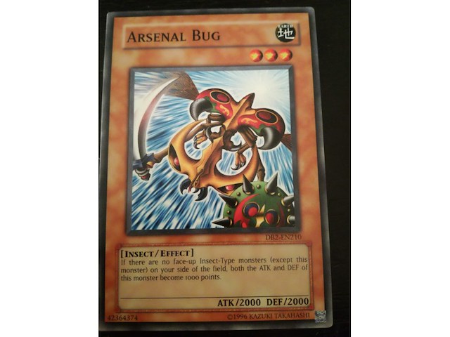 Yu-GI-OH!-Arsenal Bug