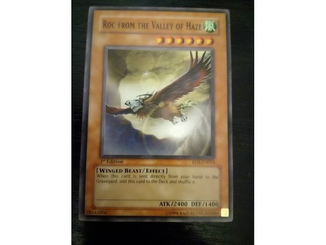 Yu-GI-OH!-Roc from the Valley of  Haze