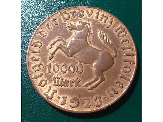 10000 MARAKA 1923 NOTGELD