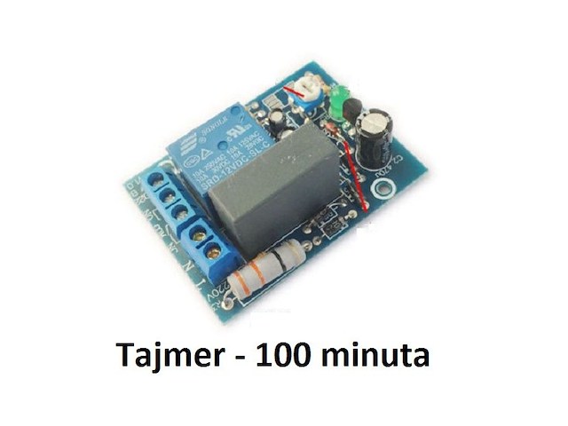 Vremenski rele - tajmer - 100 minuta - 220V