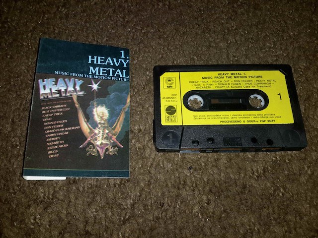 Heavy metal soundtrack 1 + 2 , 2 kasete