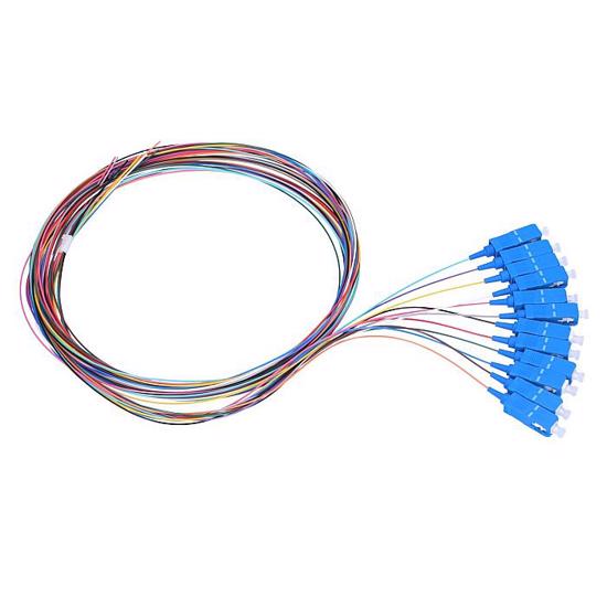 EXTRALINK 12-COLOURS PIGTAILS SC/UPC G657A1