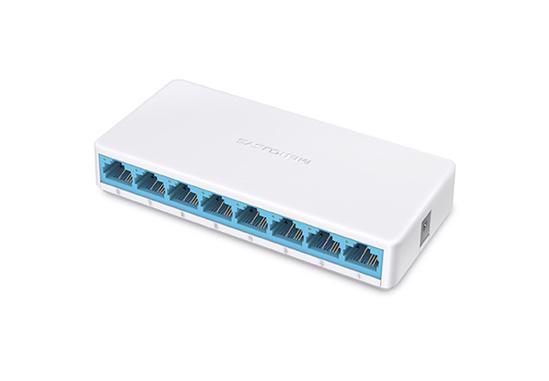 Mercusys MS108 v3, 8-Port 10/100Mbps Desktop Switch