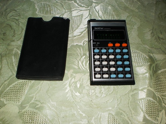 Brother 518AD - kalkulator iz 1975 godine