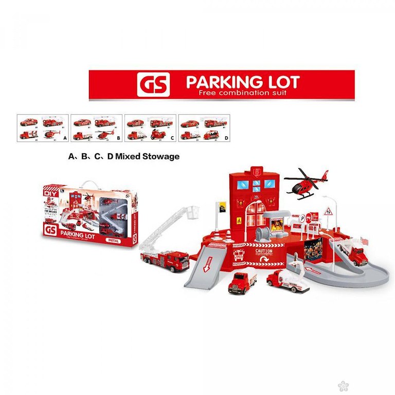 Parking set vatrogasci spasioci 004826