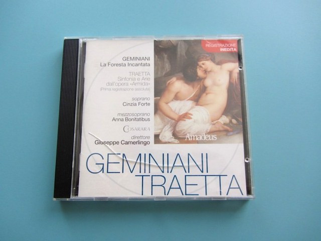 Francesco Geminiani i Tommaso Traetta Audio CD