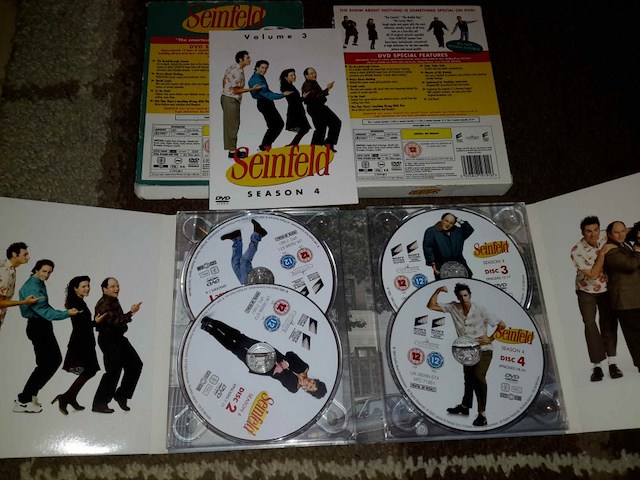 Seinfeld, season 4 Vol.3 4DVDa