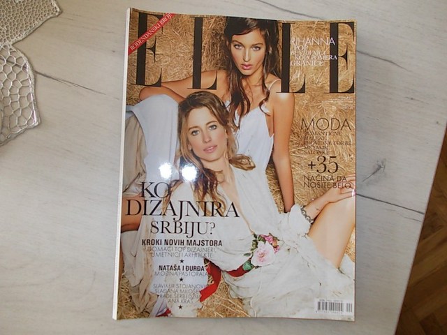 ELLE - Najprodavaniji modni magazin na svetu MAJ 2013